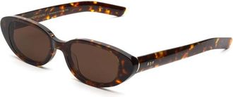 Retro Superfuture unisex, Accessoires, Brun, Taille: 51 MM Vega UBL Lunettes de soleil
