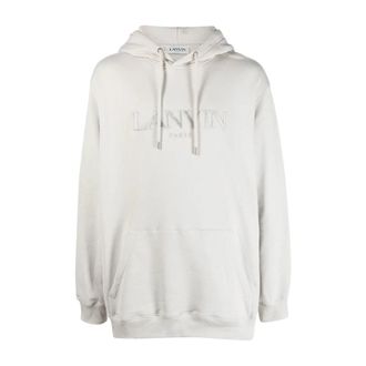 Lanvin Klassischer Paris Hoodie - - Sweatshirts & Hoodies - Herren - Beige - L
