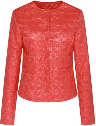 Twinset Femme, Vestes, Rouge, Taille: 42 FR Veste Rembourr&eacute;e