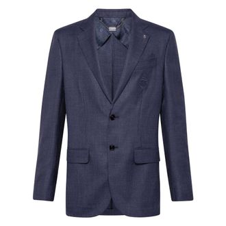 Billionaire Boys Club Homme, Vestes, Bleu, Taille: 2XL Blazer Crest