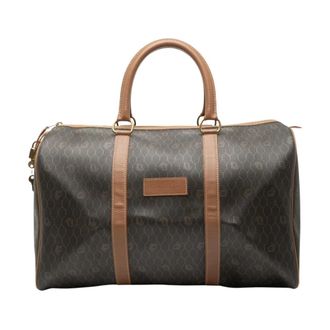 Dior Pre-owned Bedruckte Reisetasche - - Pre-owned - Damen - Braun - ONE SIZE