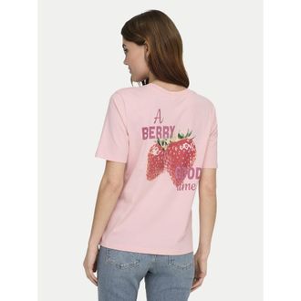 Only T-Shirt Lucy 15367829 Rot Regular Fit