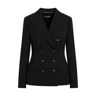 Dolce & Gabbana Giacca - - Jackets - Damen - Schwarzk - M
