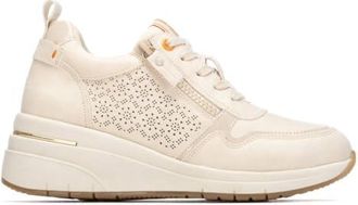 Refresh Sneakers Femme Beige - Chaussures Confortables et polyvalentes - Mode d&eacute;contract&eacute;e - Mod&egrave;le 17505202 (Taille35)