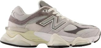 New Balance Femme, Chaussures, Gris, Taille: 43 EU Baskets Grises avec Maille et Daim