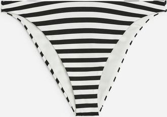 Arket Bikinihose Mit Mittlerem Bund -Schwarz