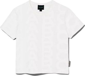 Marc Jacobs Femme, Tops, Beige, Taille: 40 FR Monogram Baby Tee