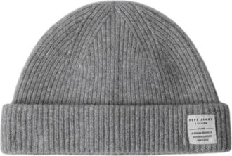 Pepe Jeans London Homme, Accessoires, Gris, Taille: ONE Size Edward Beanie