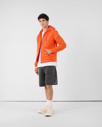 Jott Doudoune bi-mati&egrave;re Rouge feu Stride - Taille XL