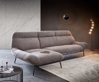 ES Brand Ecksofa Shape High 305x160 Steingrau Longchair links by ES brand, Ecksofas