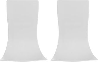 Cabilock 2 StüCk Abs Seifenspender Auffangschalen, Wandmontierte Tropfschalen FüR Sauberkeit Im Badezimmer Und KüChe, Praktisches ZubehöR FüR FlüSsigseifen