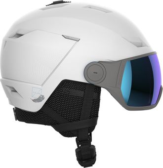 Salomon ICON LT VISOR Helmet, Kids Ski and Snowboard Helmet For Snowboarding, Mountain Safety, Outdoor Sports