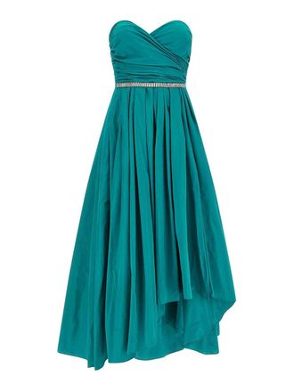 Pinko Robe Au Genou - Vert