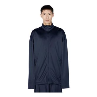 Balenciaga Sportliche Track Jacket mit Rei&szlig;verschluss - - Jackets - Herren - Blau - L