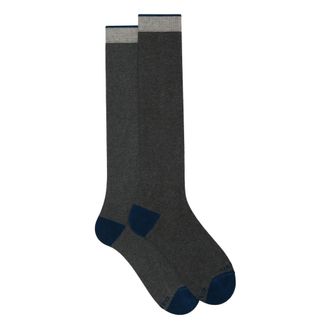 Gallo Gallo, Femme, Sous-v&ecirc;tements, Multicolore, Taille: ONE Size Chaussettes Longues Unies en Coton et Cachemire