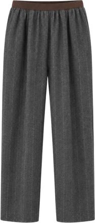 Jucca Pantalon large - Femme - Pantalons - Gris - Taille: 36 FR