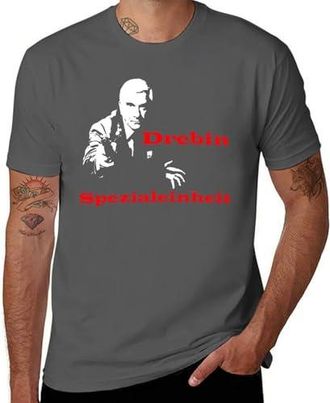 Generic Drebin Spezialeinheit M&auml;nner T-shirt pour homme | Nackte Kanone Leslie Nielsen Naked Gun, Style gris fonc&eacute;, 6XL
