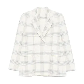 Circolo 1901 Gestreifter- zweireihiger Blazer - - Jackets - Damen - Mehrfarbig - M