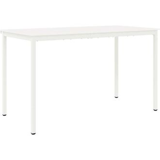 vidaXL Bartisch Wei&szlig; 180 x 90 x 105 cm Massives Kiefernholz vidaXL