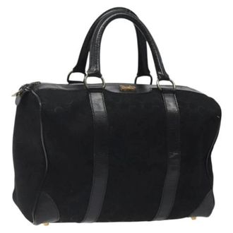 Celine Pre-owned Toile sacs-main - Femme - Pre-owned - Noir - Taille: ONE Size