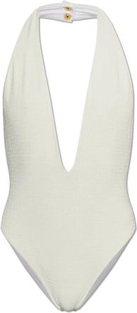 Balmain Femme, Maillots de bain, Beige, Taille: 38 FR Maillot de bain une pi&egrave;ce
