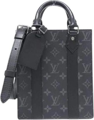 Louis Vuitton unisex, Pre-owned, Noir, Taille: ONE Size Sac Plat Mini Handbag Pre-owned