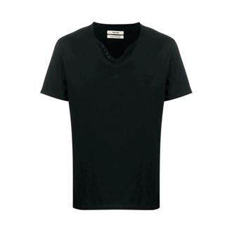 Zadig&Voltaire Homme, Tops, Noir, Taille: XL T-shirt Monastir