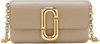 Marc Jacobs Portefeuille The Scene sur cha&icirc;ne en cuir