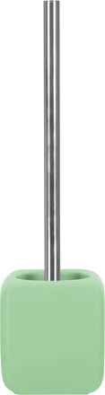 Kleine Wolke 5066617856 Cubic WC-Bürstenhalter, Steinzeug, distel, 11 x 11 x 38 cm