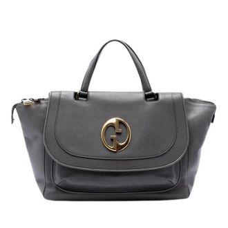 Gucci Sac &agrave; main vintage doccasion - Femme - Pre-owned - Gris - Taille: ONE Size