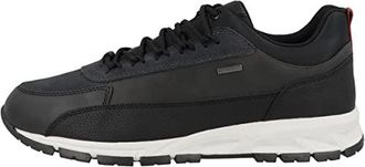 Geox Homme U Delray B Abx B Sneakers, Black/Anthracite, 44 EU