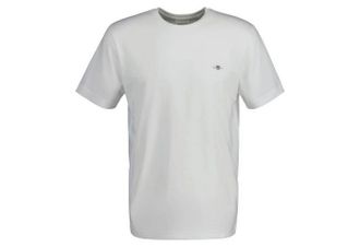GANT T-Shirt Herren T-Shirt 1er Pack Baumwolle Reg Shield (Packung, 1er Pack)