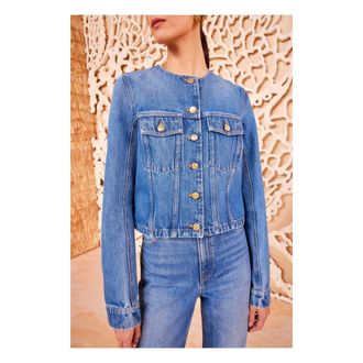 Ulla Johnson Veste The Sabine Denim Ulla Johnson