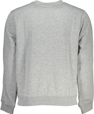 Calvin Klein Logo-Embroidered Crew Neck Sweatshirt - Gray