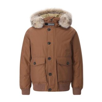 Woolrich Bomberjacke - - Jackets - Herren - Braun - L
