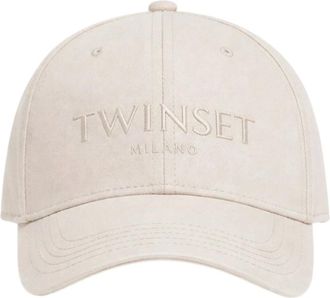Twinset Femme, Accessoires, Beige, Taille: ONE Size Casquette de baseball