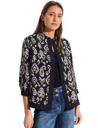 Cecil Damen Print Bluse