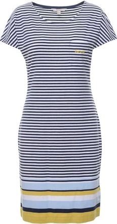 Barbour Femme, Robes, Multicolore, Taille: 44 FR Harewood Striped T-Shirt Dress