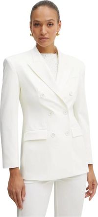 Pinko Pinko - Blazer Marinaio - Femme - Vestes - Blanc - Taille: 40 FR