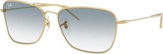 Ray-Ban unisex, Accessoires, Jaune, Taille: 58 MM Caravan Reverse