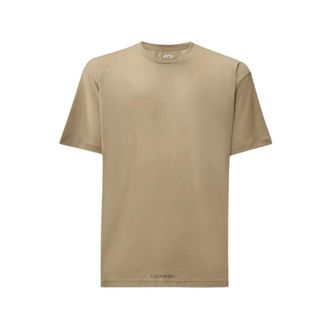 C.P. Company C.p. Company, Homme, Tops, Beige, Taille: L T-shirt &agrave; manches courtes