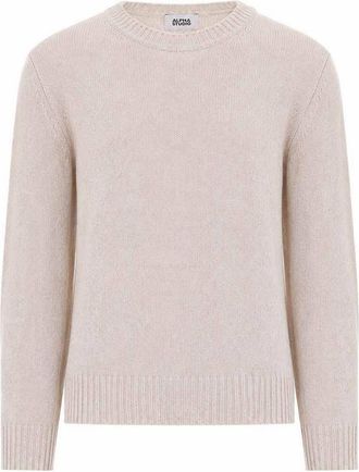 Alpha Studio Pull Col Rond - Blanc