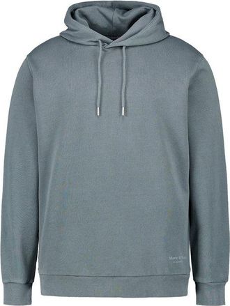Marc O'Polo Herren Hoodie grau Logo und Motiv