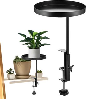 Generico Pflanzenst&auml;nder f&uuml;r Fenster, verstellbar, schwebend, f&uuml;r Wand, ausziehbares f&uuml;r Fensterbank mit Blumentopf, f&uuml;r H&auml;ngepflanzen, Hydrokultur, Wohnzimmer