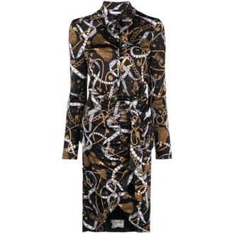 Moschino Femme, Robes, Multicolore, Taille: 38 FR Robe &Eacute;l&eacute;gante pour Femmes
