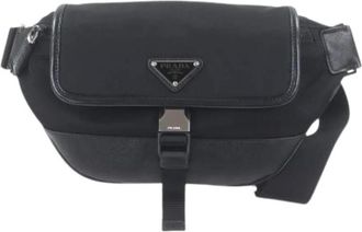 Prada Sac banane Pre-owned - Femme - Pre-owned - Noir - Taille: ONE Size