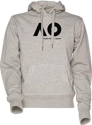 Vendax Australian Open Unisexe Homme Femme Sweat À Capuche Sweat-Shirt Gris Mens Womens Hoodie Sweatshirt Grey