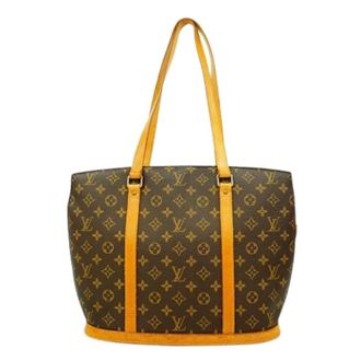 Louis Vuitton Sac Cabas en Toile Pr&eacute;-appartenant - Femme - Pre-owned - Brun - Taille: ONE Size