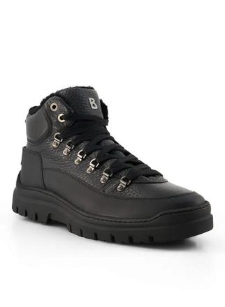 Bogner Herren Schn&uuml;rboots schwarz Leder