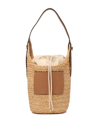 Helen Kaminski sac seau à poche en cuir - Tons neutres